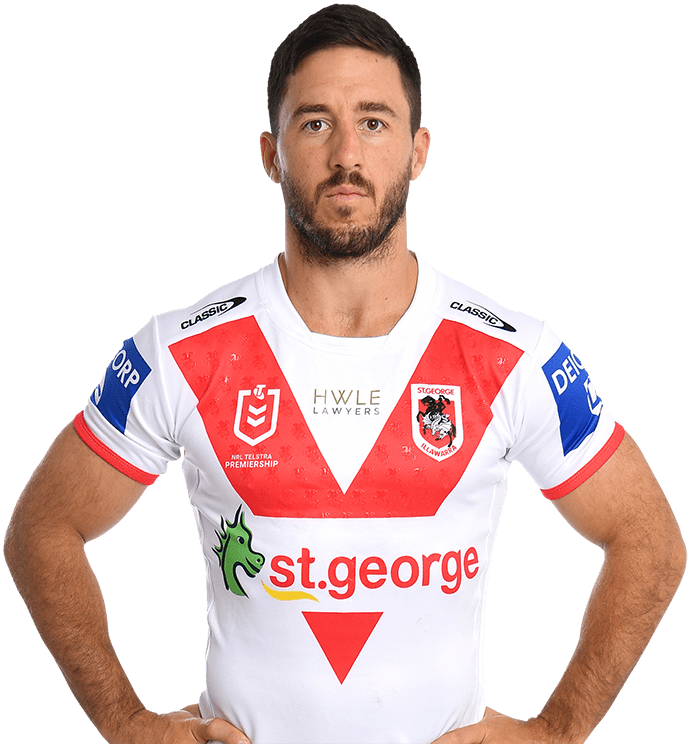 Ben Hunt - St George Illawarra Dragons - NRL Player Profile - Zero Tackle