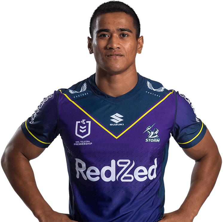 Sualauvi Faalogo - Melbourne Storm - NRL Player Profile - Zero Tackle
