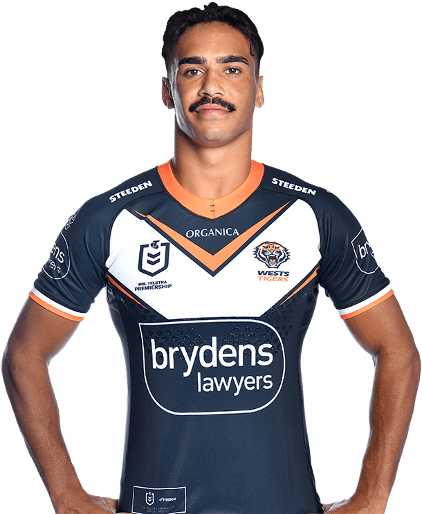 Daine Laurie - Wests Tigers - NRL Player Profile - Zero Tackle