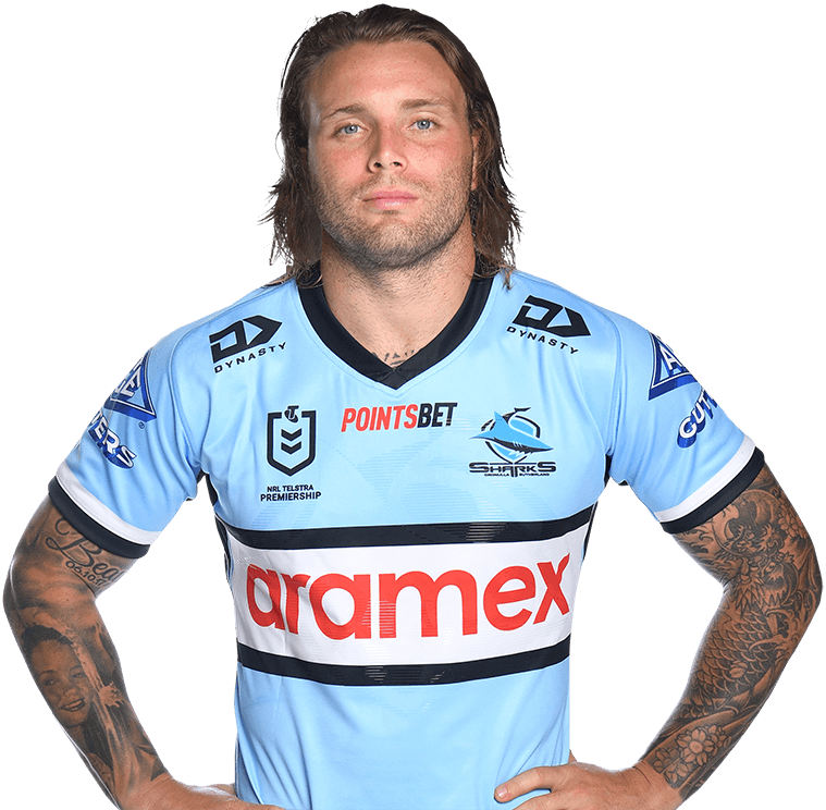 Jayden Berrell - Cronulla Sharks - NRL Player Profile - Zero Tackle